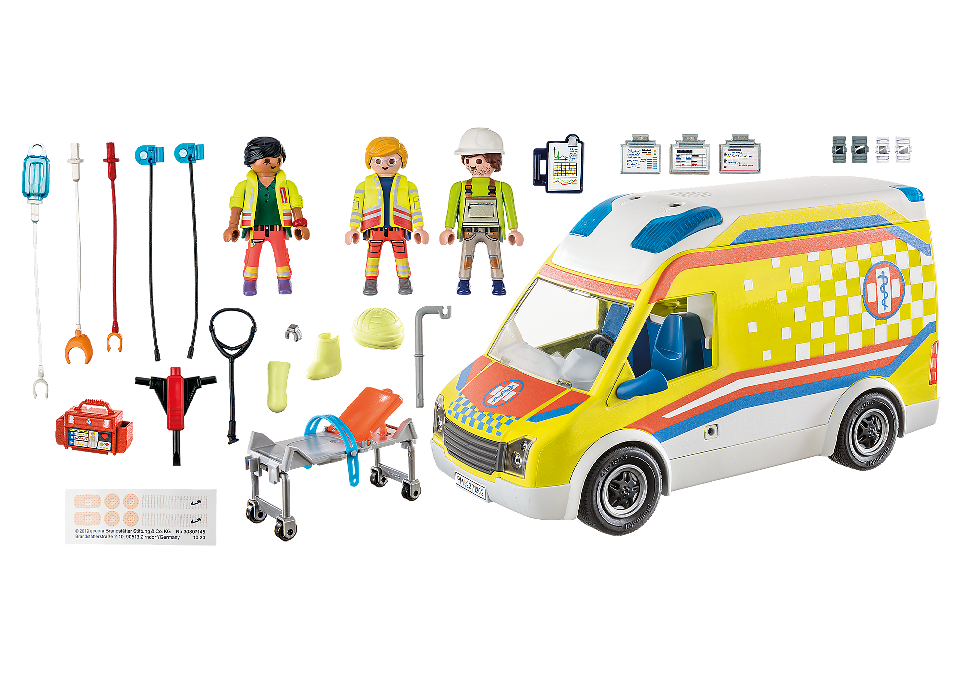 Rettungswagen mit Licht und Sound - 71202 | PLAYMOBIL® Rettungswagen mit Licht und Sound - 71202 | PLAYMOBIL®